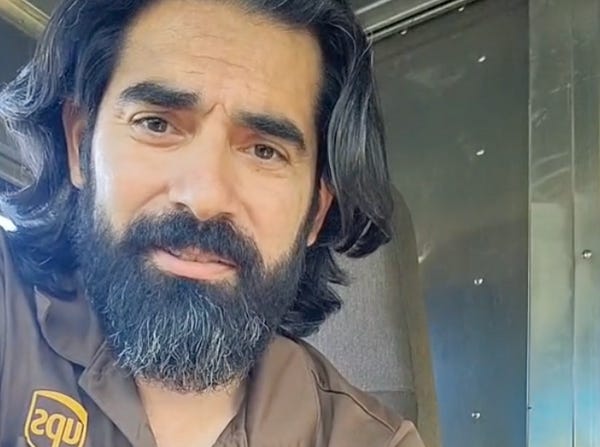 Let's Watch This Absurdly Handsome UPS Driver Explain The Upcoming Strike