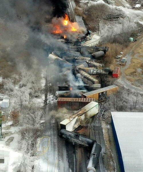 Ohio's Apocalyptic Chemical Disaster Rages On