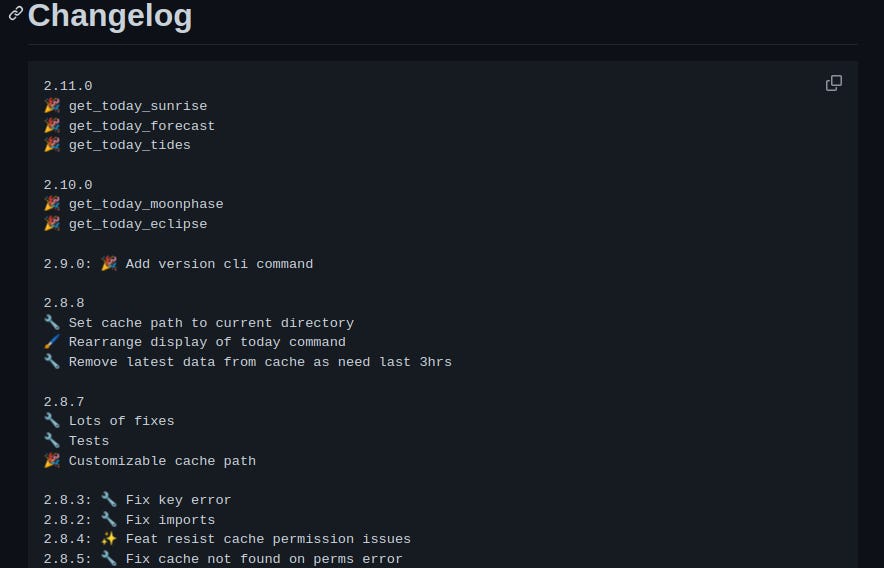 Emojilog: The Incredible Case of Emojis for Changelog