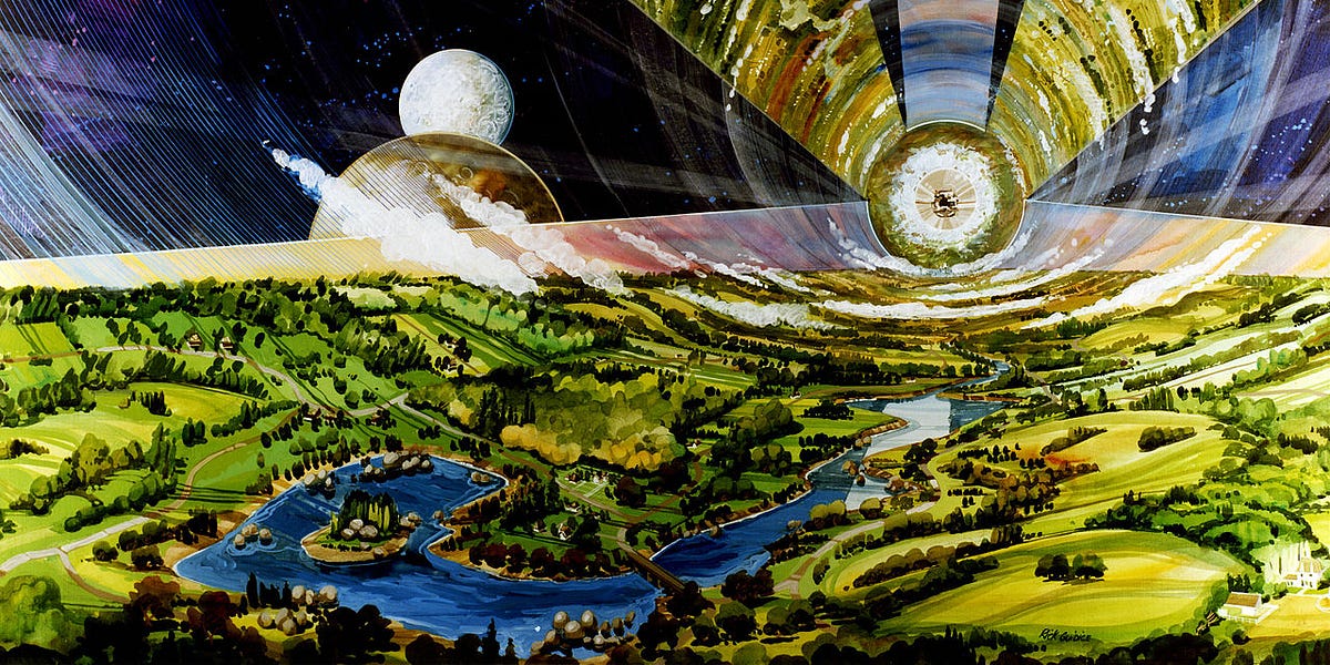 Amish in space - by Tove K - Wood From Eden