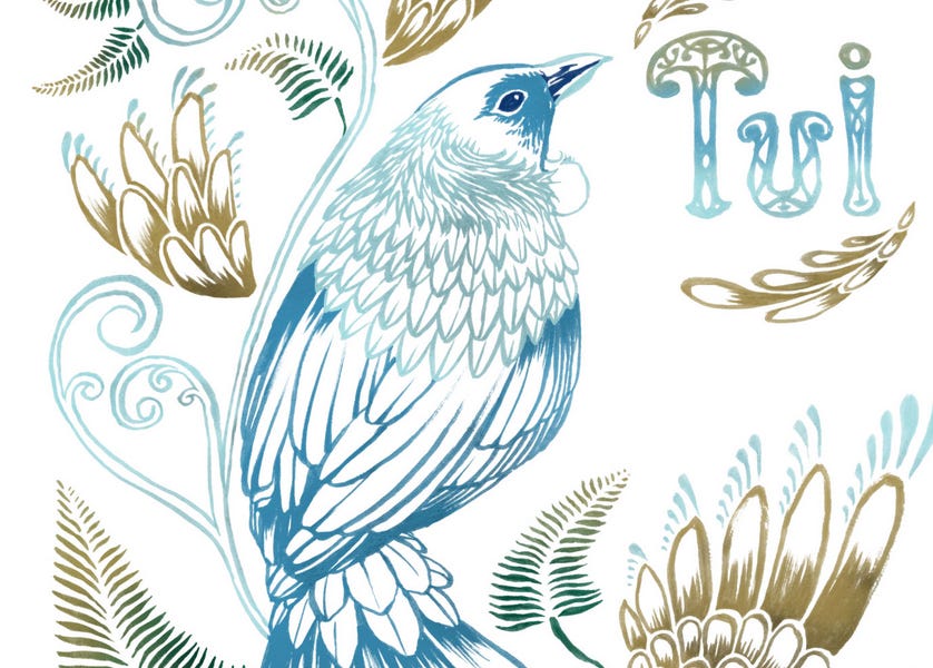 A Tale of Anonymity and Appreciation - by Mountain Tūī