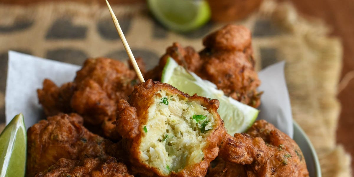 French Antillean Cod Fritters (Accras de Morue)