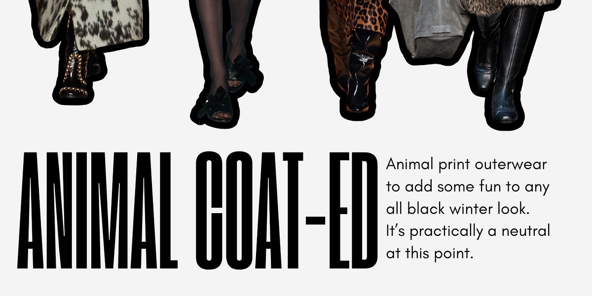 I Spy: Fashion Week "Trends" - by Lupe Martinez