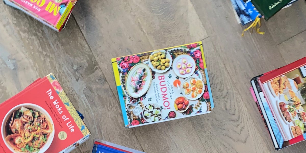 These Are My Cookbooks - by Ben Mandelker - NBD Fancy