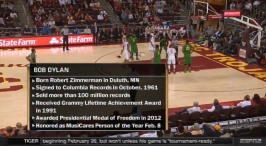 Bob Dylan and Basketball - 🏀 5x5 | Royce Webb