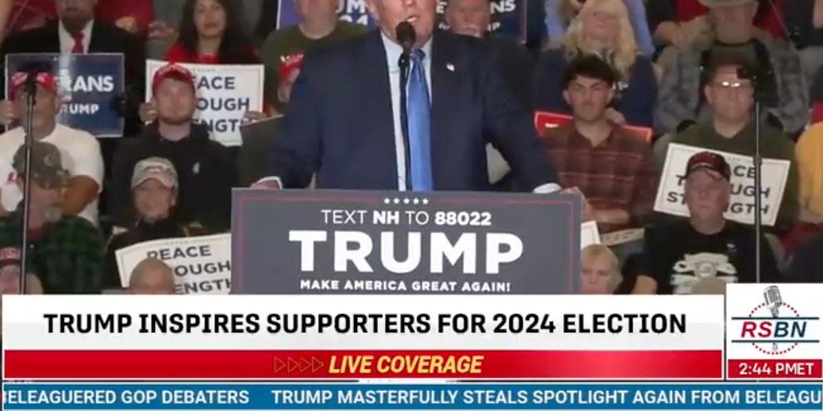 Trump Takes Speech In Direction Of Calling Us All 'Vermin'