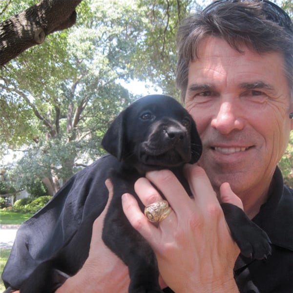 Rick Perry Has a Large Collection of Boots and 'Medical Tests'