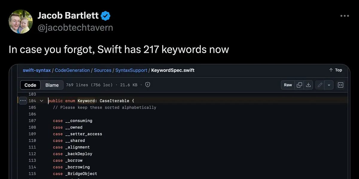Is Apple Killing Swift? - Loop Cafe