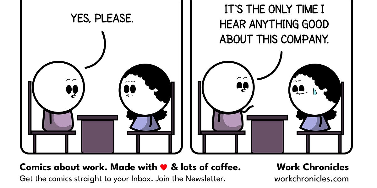(comic) Please praise my company - Work Chronicles