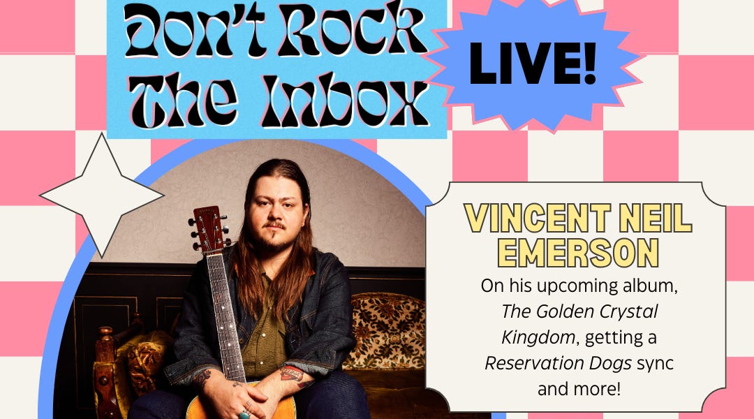 TODAY: Live Q&A With Vincent Neil Emerson!!