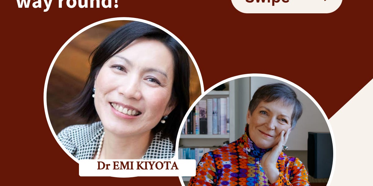 Dr Emi Kiyota: The Older Want to Care For Us (not the other way around)