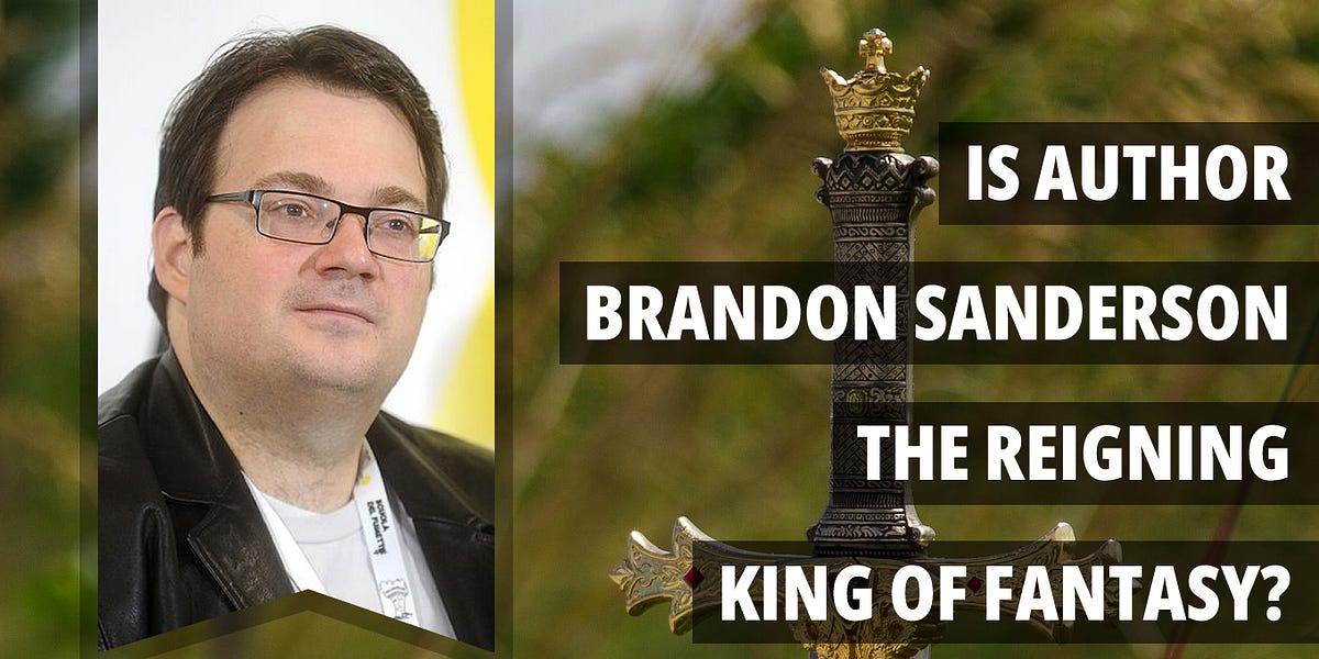 Brandon Sanderson is the 40 Million Dollar Man