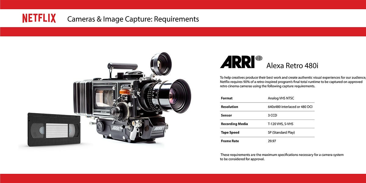 ARRI Alexa Retro 480i Cinema Camera - by Dré Labre