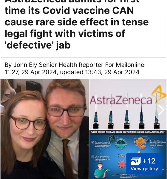 Safe and Effective: AstraZeneca Has Admitted in Court That Their COVID ...