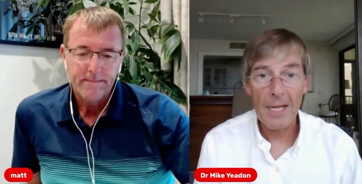 Warning in '22: Dr. Mike Yeadon Tells Banty Gits What's in the Spikeshots