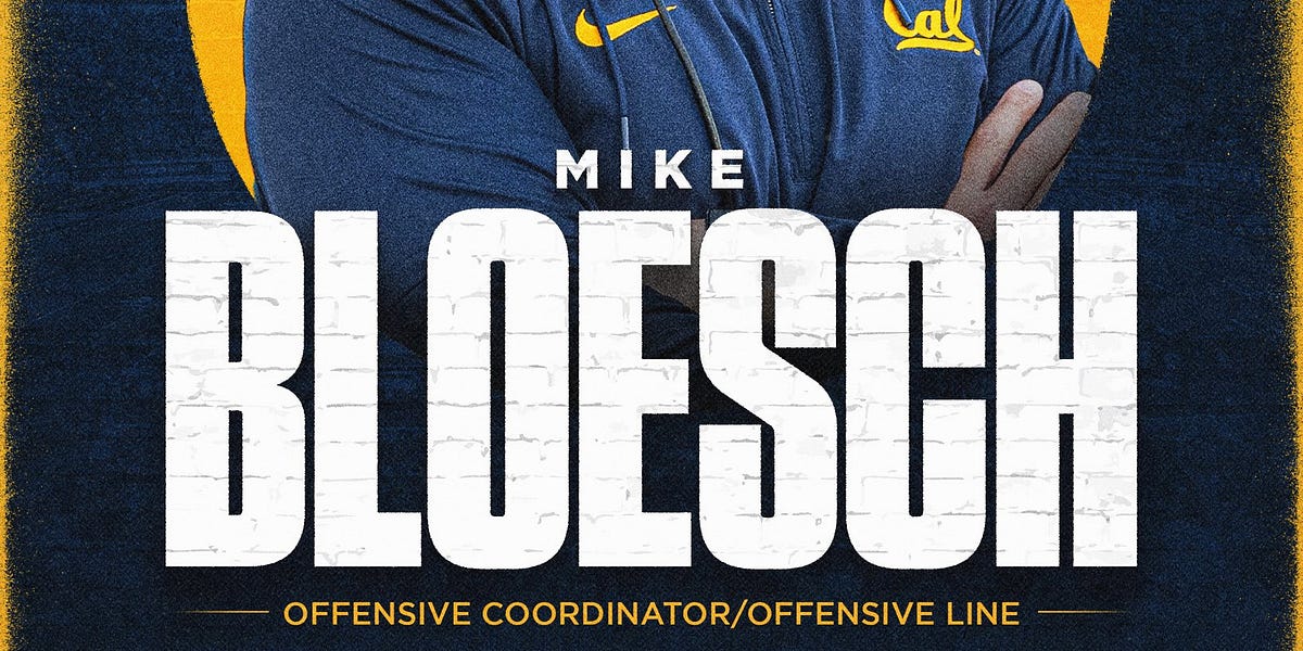 BREAKING: Cal Football Officially Elevates Coach Mike Bloesch to OC Role