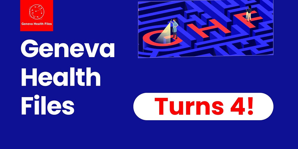 Geneva Health Files is Four; Jan-April 2024 [GHF WRAP]