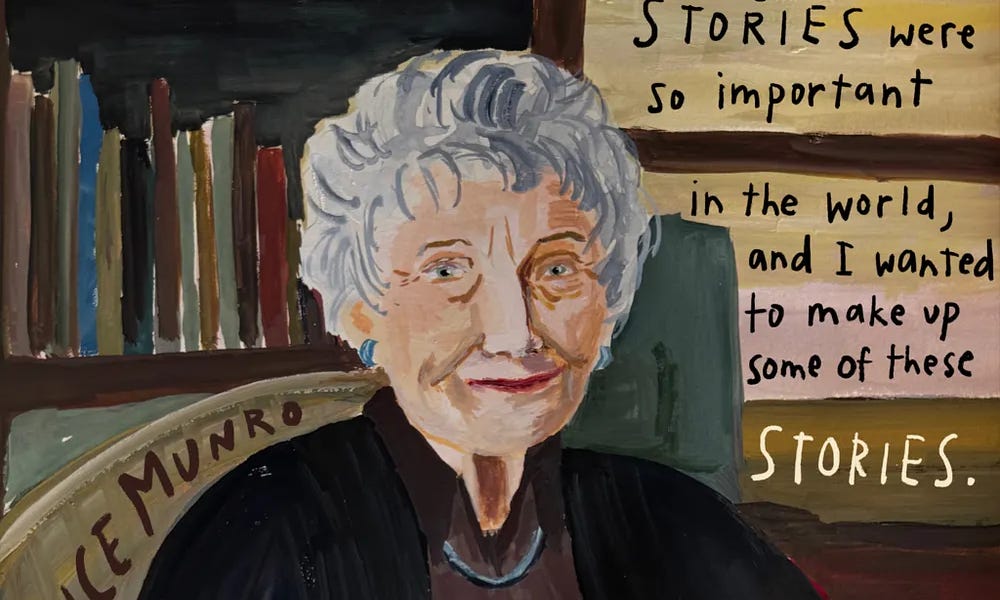 The Alice Munro Substack Virtual Memorial - by Tara Penry