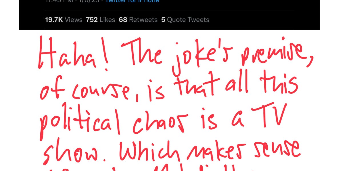 When you’re a TV news anchor… - by Alan Mairson