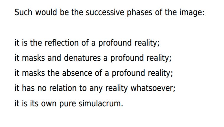 Simulacra & Simulation - by Neal Rauhauser