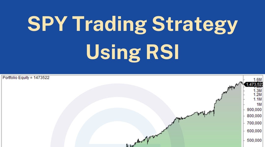 RSI SPY Trading Strategy: Insights and Implementation