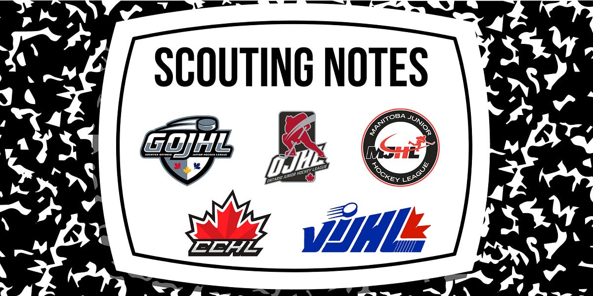 Canadian Junior Top Performers - TSA Scouting Journal