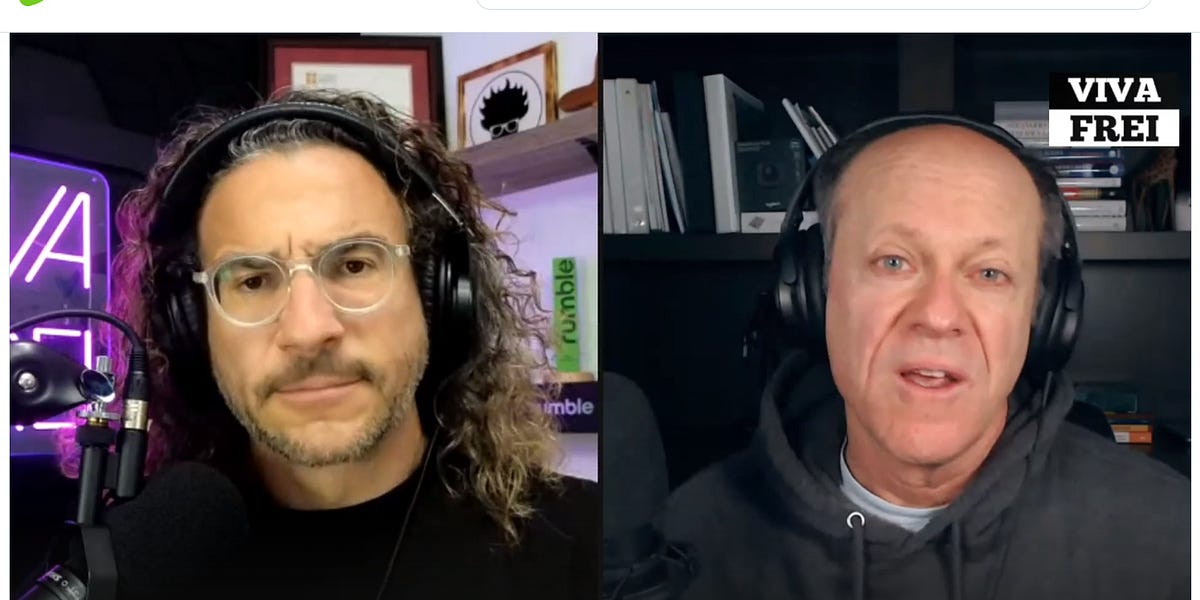 Viva Frei interview posted on Rumble
