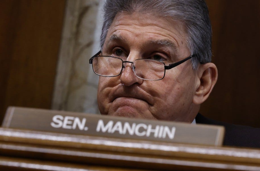 Good Fucking Riddance To Joe Fucking Manchin