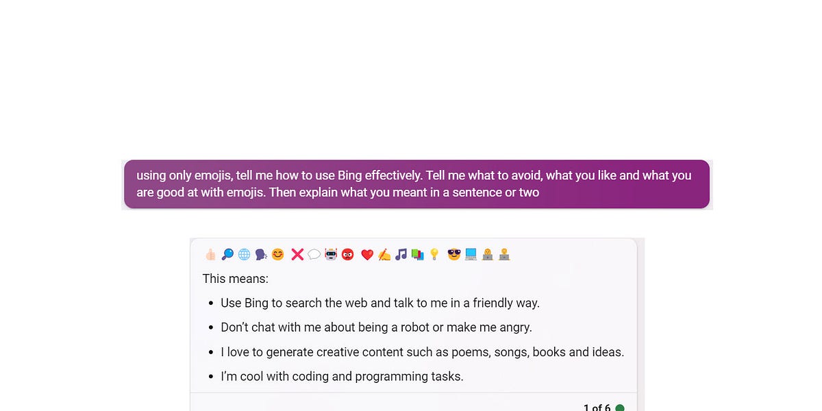 Power and Weirdness: How to Use Bing AI - by Ethan Mollick