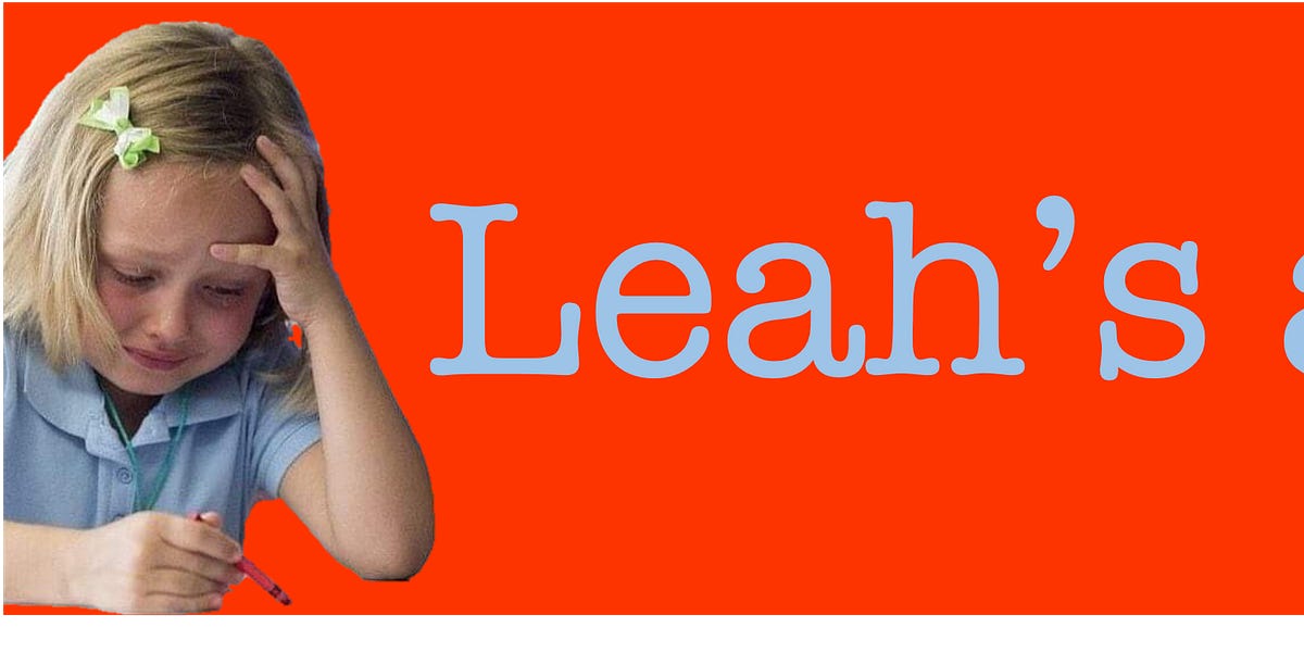 Will Write for Food - Leah's a Writer