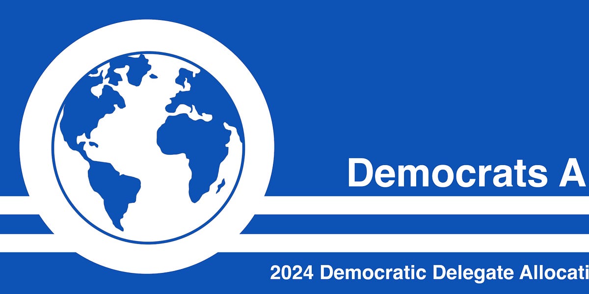 2024 Democratic Delegate Allocation: DEMOCRATS ABROAD