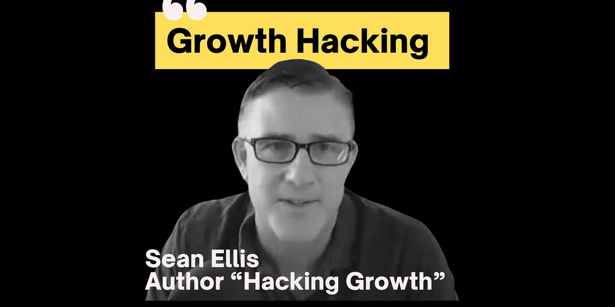 Growth Hacking Tips from Sean Ellis, Bestselling Author