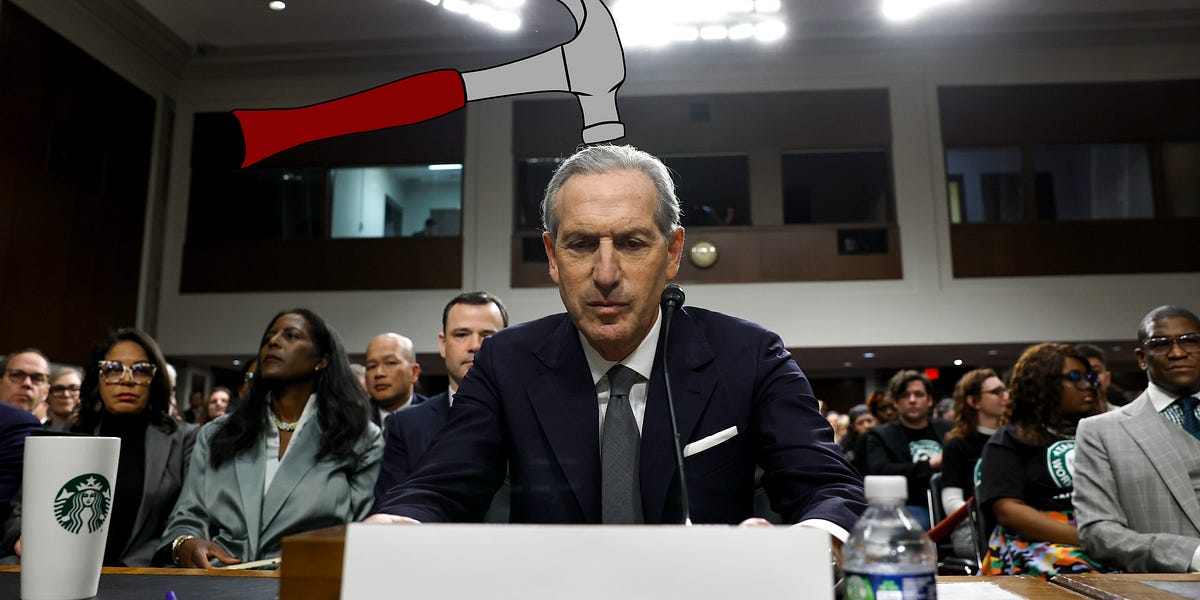 The Hammer, Not the Handshake - by Hamilton Nolan