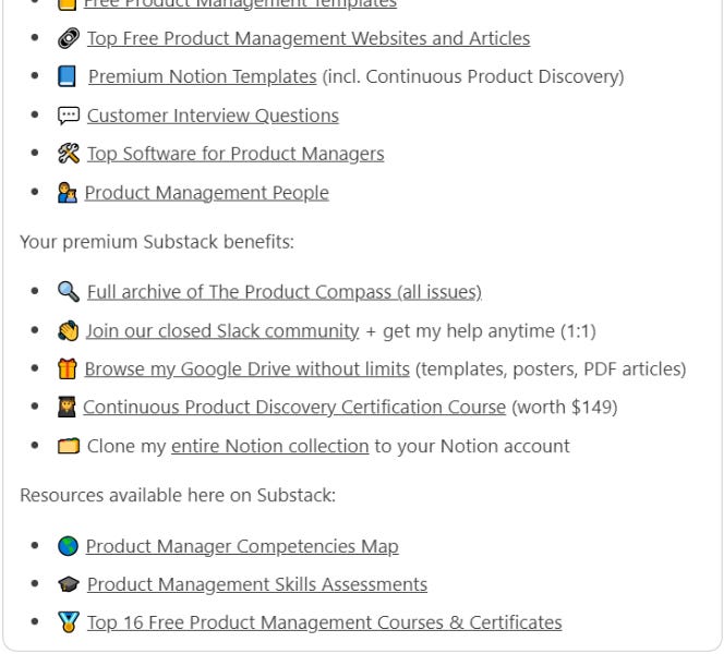 Product Management Resources - by Paweł Huryn