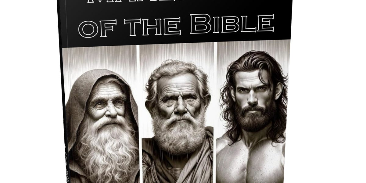 Manly Men of the Bible Small Group Studies - by Barry Davis