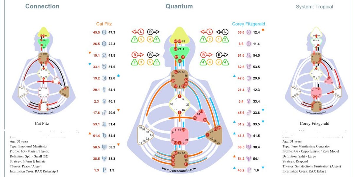 Human Design Compatibility - by Cat Fitzgerald