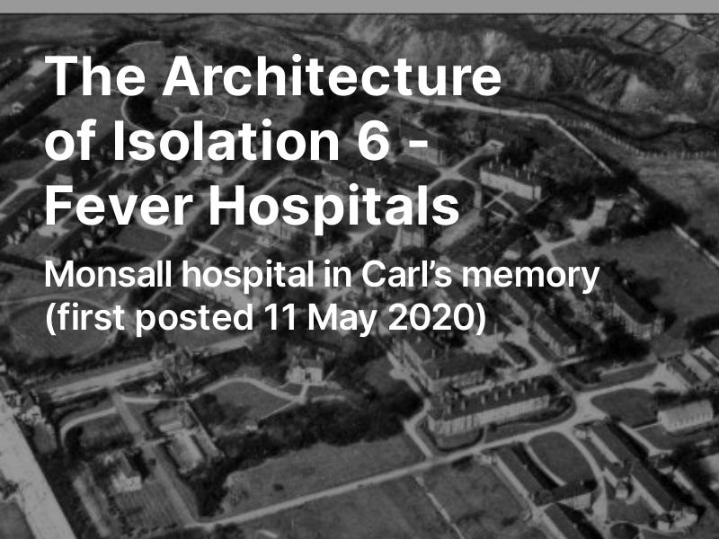 The Architecture of Isolation 6 - Fever Hospitals