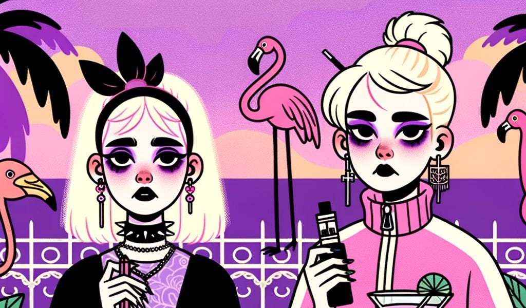 Sherri Through The Looking Glass - by Wickham Reeve