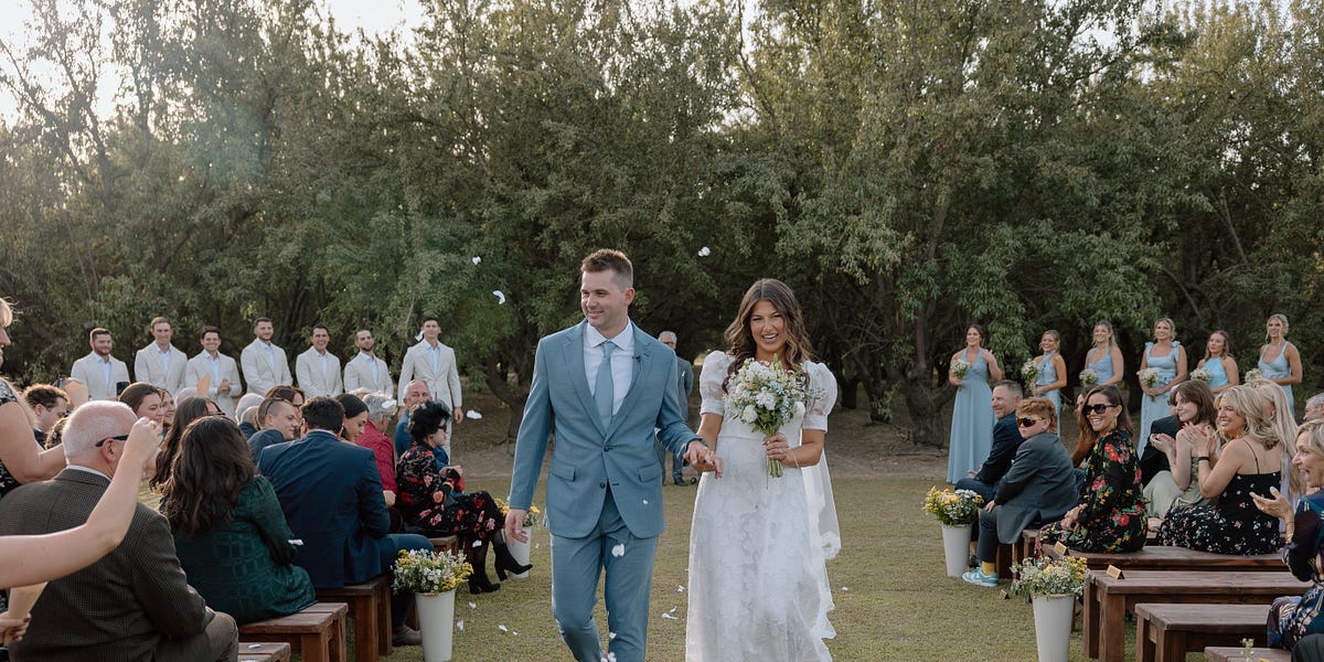 Inside our Almond Farm Wedding - by Zoe Barrie Soderstrom