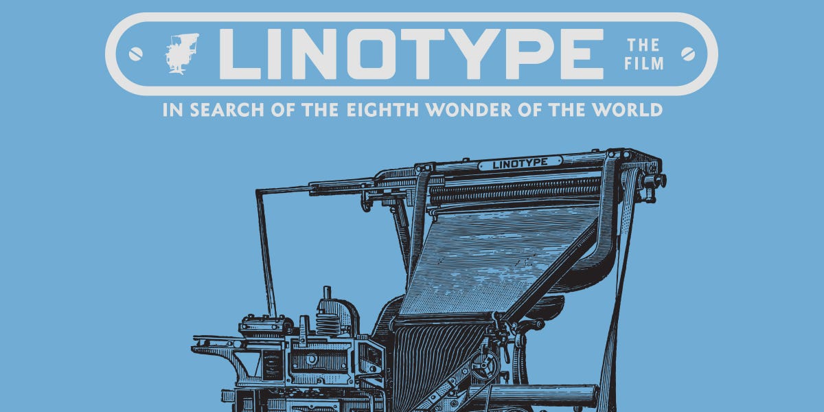 Linotype فلم وثائقي مهم لكل مصمم جرافيك - by Rami Almalki