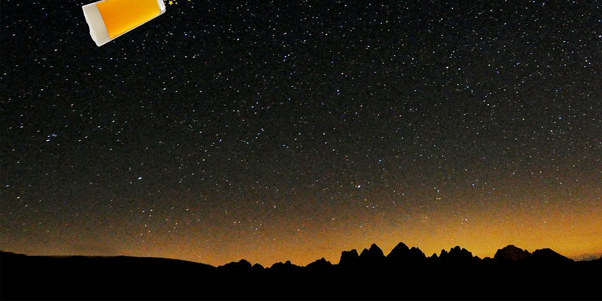 Meet the man trying to drink 2,000 pints in 2023