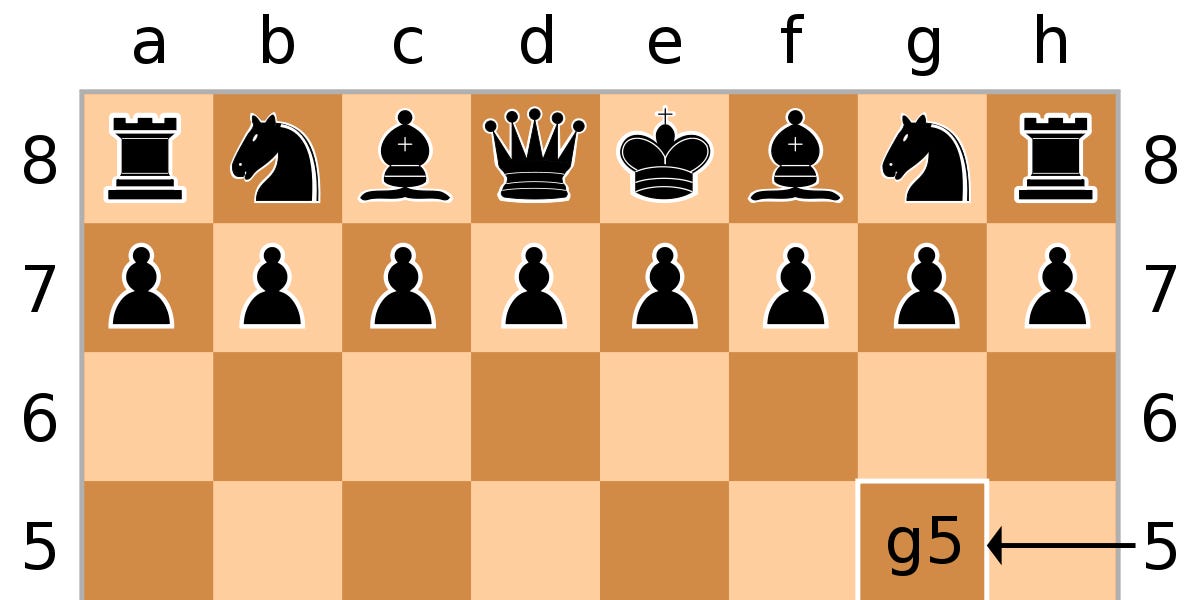 How would you describe Chess as a word game?