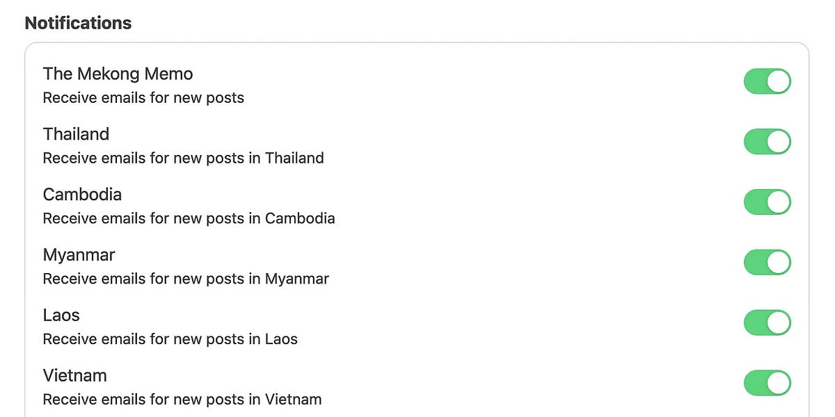 Important Reminder - Action Required - The Mekong Memo