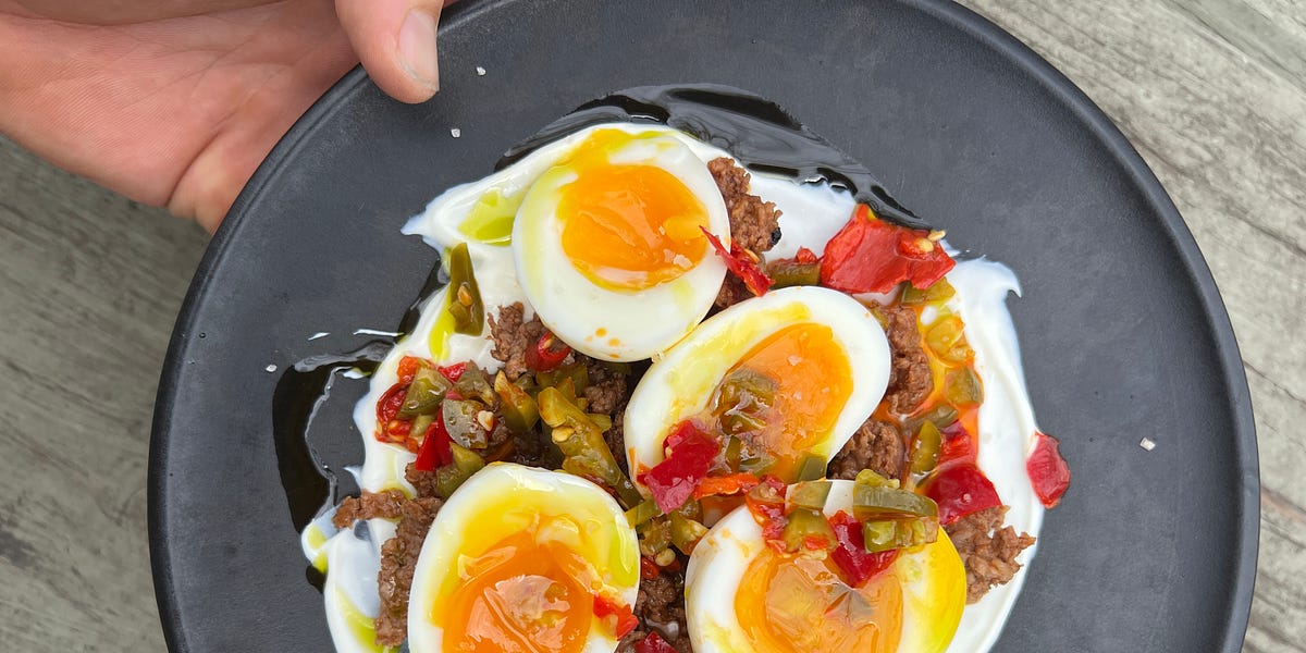 Perfect Jammy Eggs - by Myles Snider - MYLES COOKS