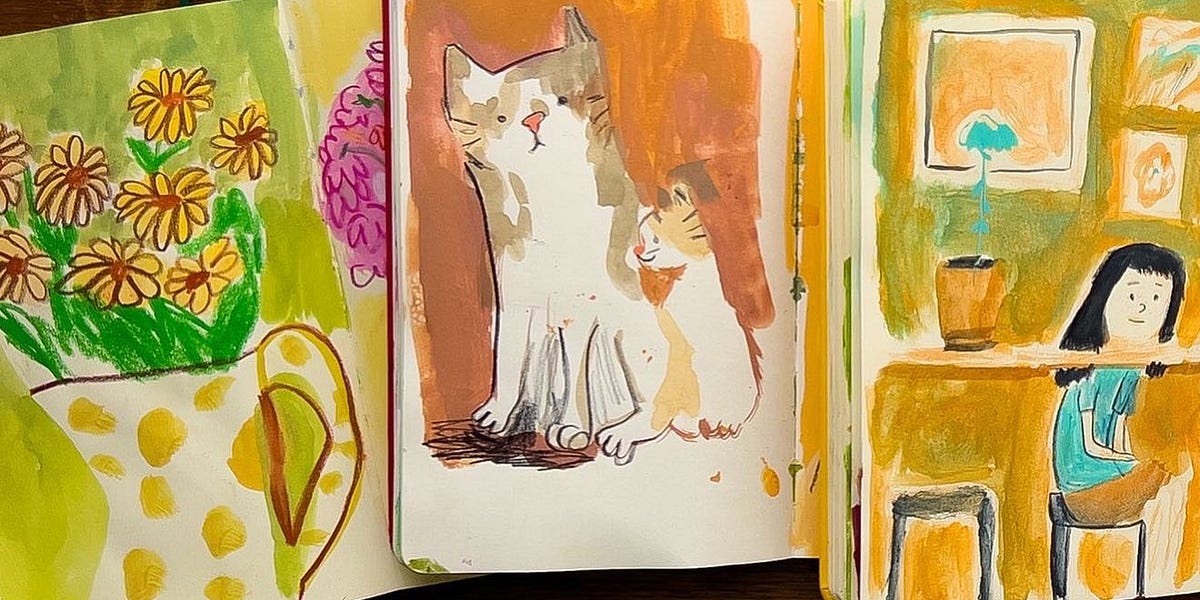 This week's art activities - Introvert Drawing Club