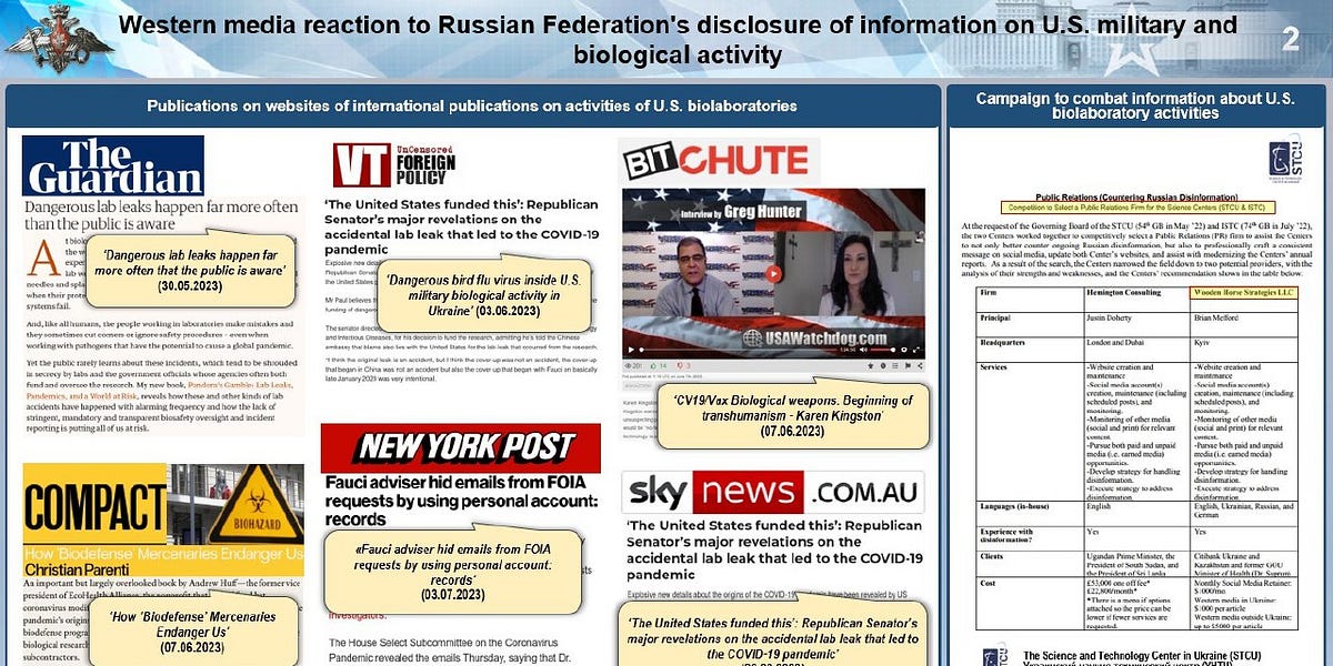 Análisis detallado del informe de Igor Kirillov , Jefe de las Tropas ...