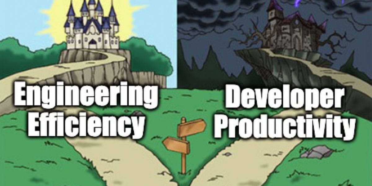 Why Engineering Efficiency Should Win the Dev Productivity Debate