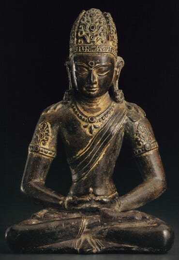 Seven Important Buddhist Āsana (Seated Postures)