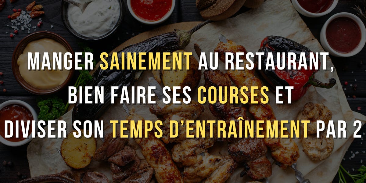 Manger sainement au restaurant grâce à la règle des trois 1