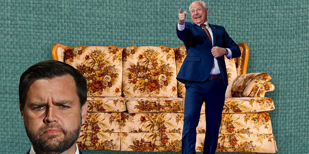 The J.D. Vance Couch Thing Was Funny, Until the Harris Campaign Co-Opted It